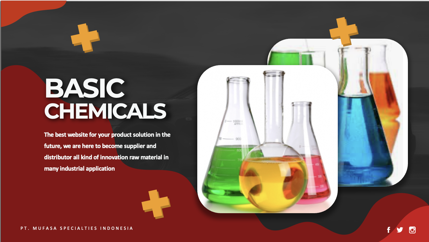 Basic Chemicals - PT. Mufasa Specialties Indonesia