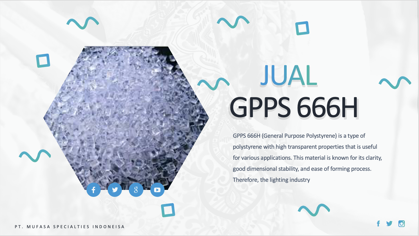 Jual GPPS 666H - PT. Mufasa Specialties Indonesia